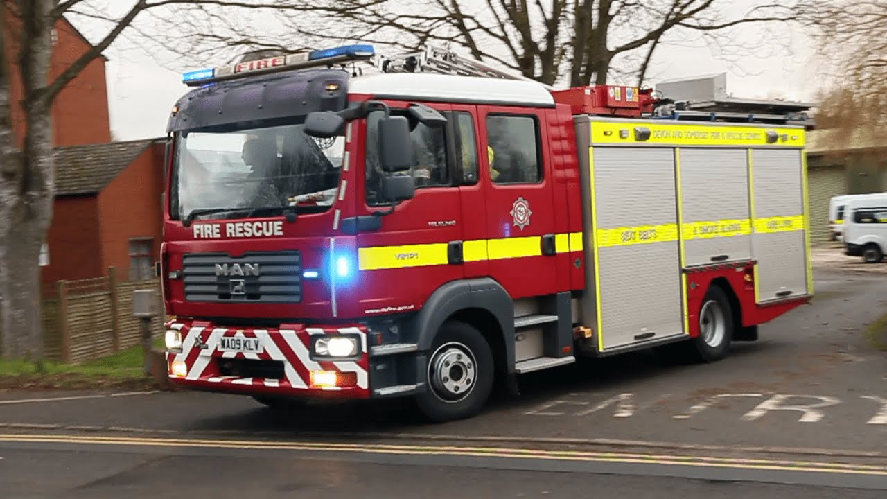 *DSFRS Taunton Turnout* (MAN TG-L WrL) - YouTube