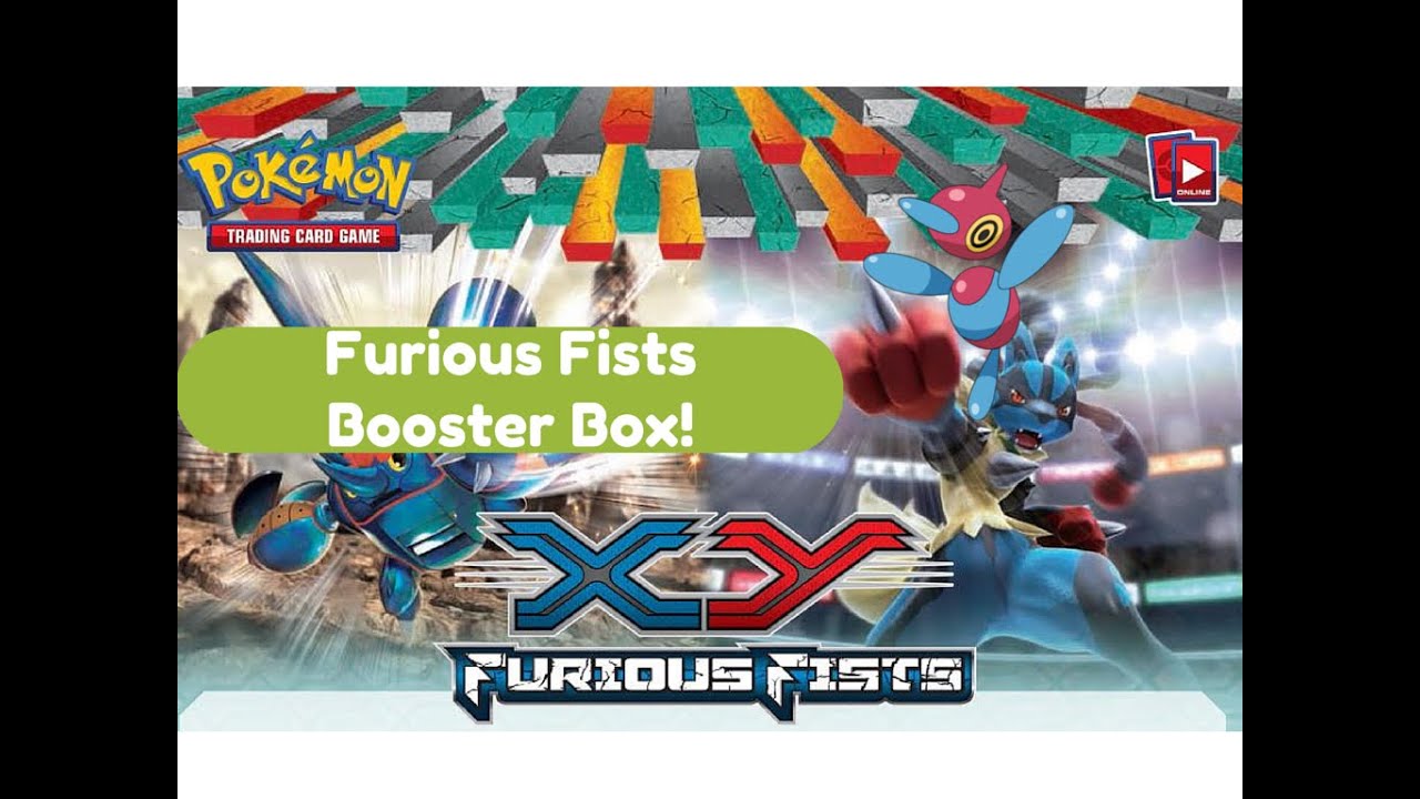 Pokémon Card Pack Opening || Furious Fists Booster Box!! - YouTube