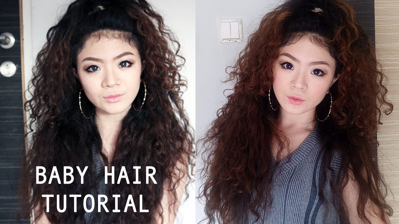How I Tame My Baby Hair / Edges | Cara Menata Anak/ Bayi Rambut - YouTube