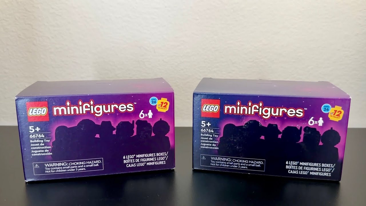 Opening LEGO Series 26 Minifigures "Space" 6-packs! - YouTube