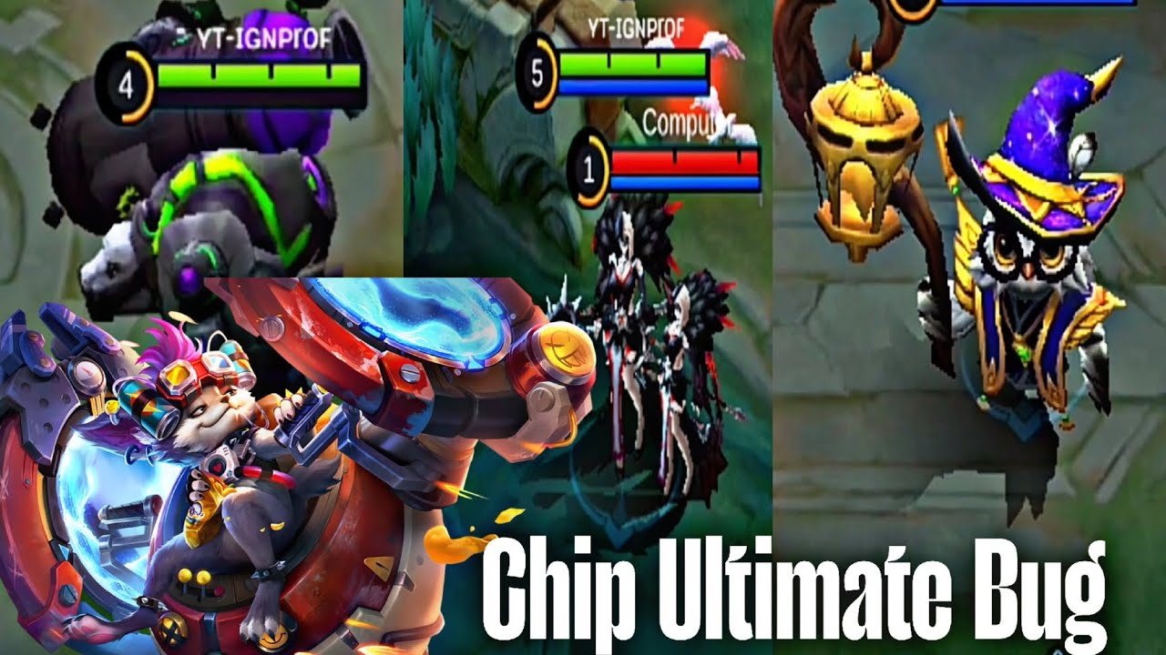 Chip Ultimate Bug|Giant heros through Chip Ultimate|Mobile Legends Bang ...