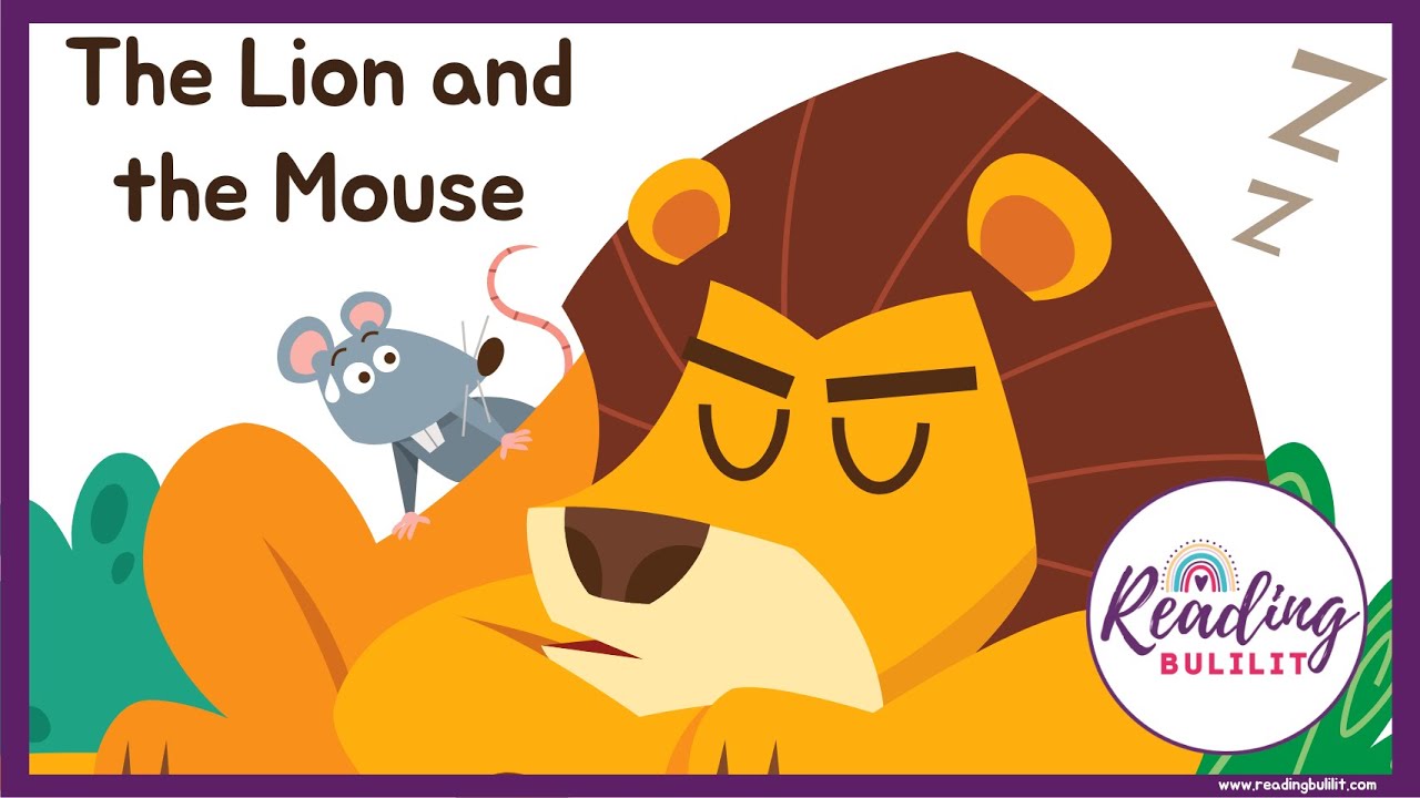 The Lion and the Mouse | Children’s Book Stories | Storytime for Kids ...