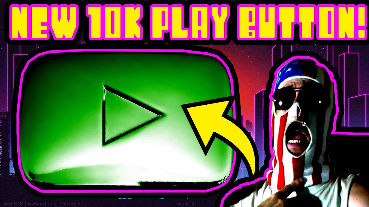 The New 10k Sub Youtube Play Button Unboxing! - YouTube