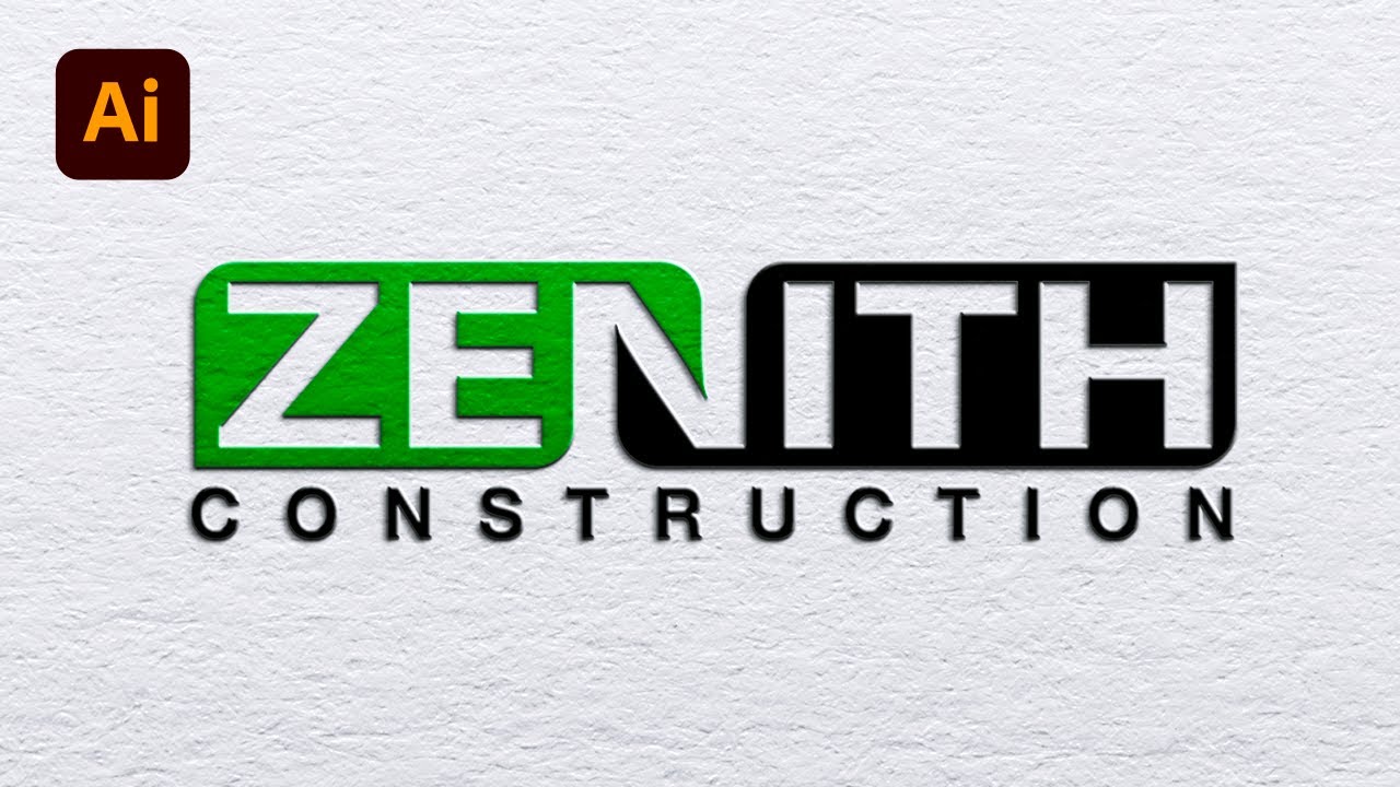 How to create a logo using adobe illustrator - Professional logo design ...