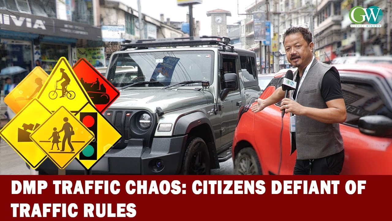 DMP TRAFFIC CHAOS:CITIZENS DEFIANT OF TRAFFIC RULES - YouTube