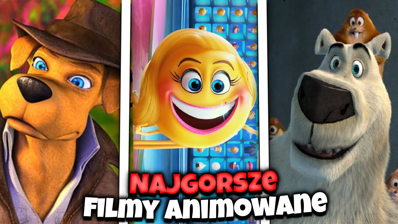 To SĄ NAJGORSZE FILMY ANIMOWANE! - YouTube