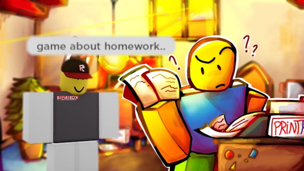 The ROBLOX Homework Experience - YouTube