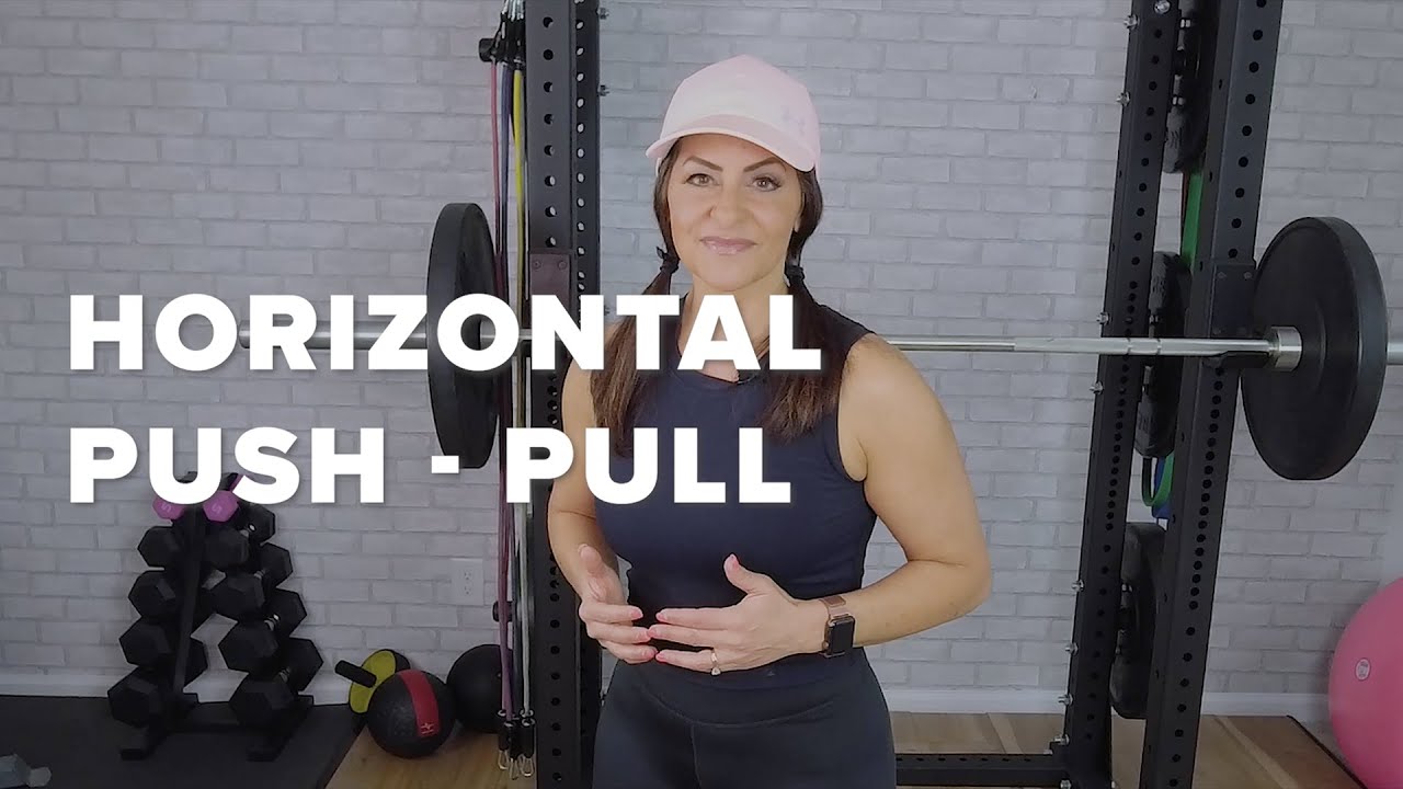 Functional Training: Horizontal Push + Pull - YouTube