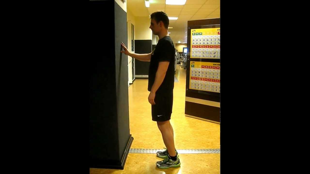 Double Leg Calf Raises off the floor (bent legs) - Step 1 of the Calf ...