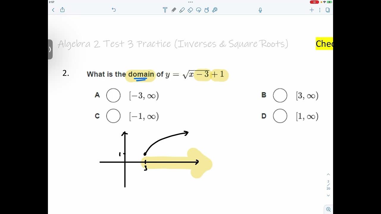 alg2-test-3-practice-2-domain-of-square-root-function-youtube