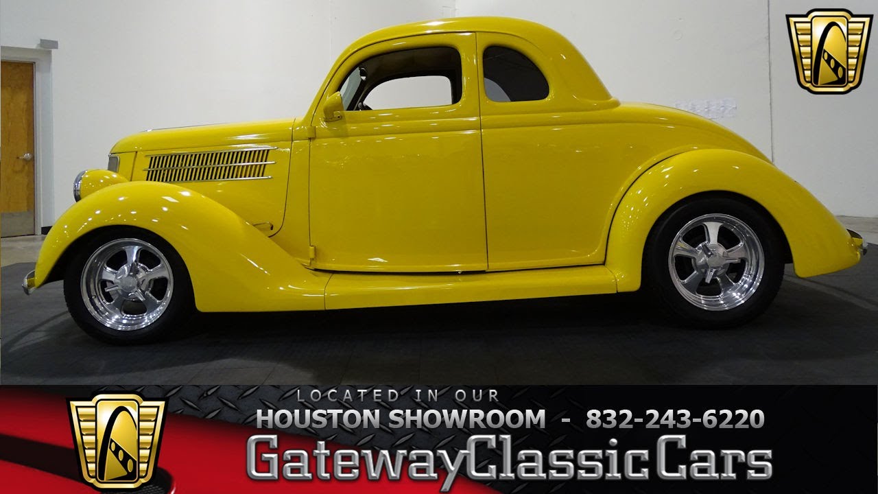 1936 Ford 5 Window coupe Gateway Classic Cars #797 Houston showroom ...