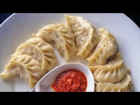 Veg Momos Recipe|How To Make Momo's In Cooker|Momo Recipe|Steamed Momo ...