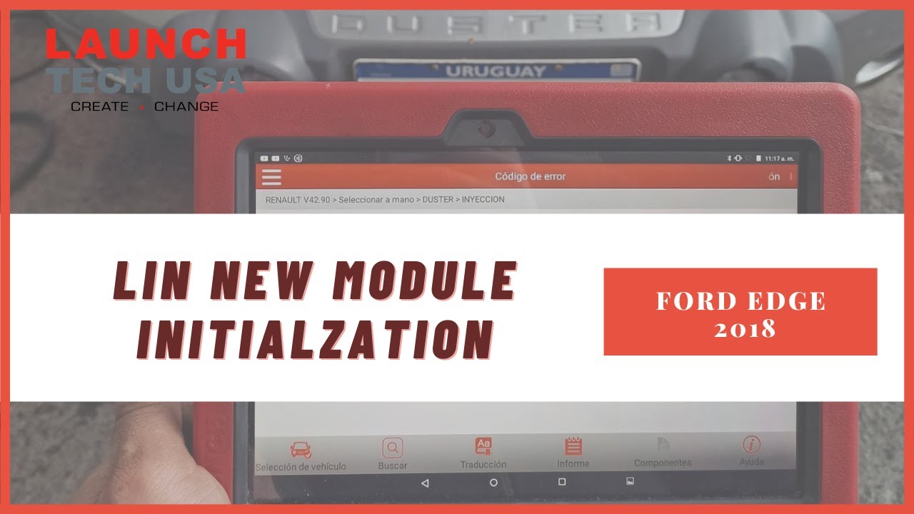 FORD Edge 2018 | LIN New Module Initialzation | X-431 PRO 3 - YouTube