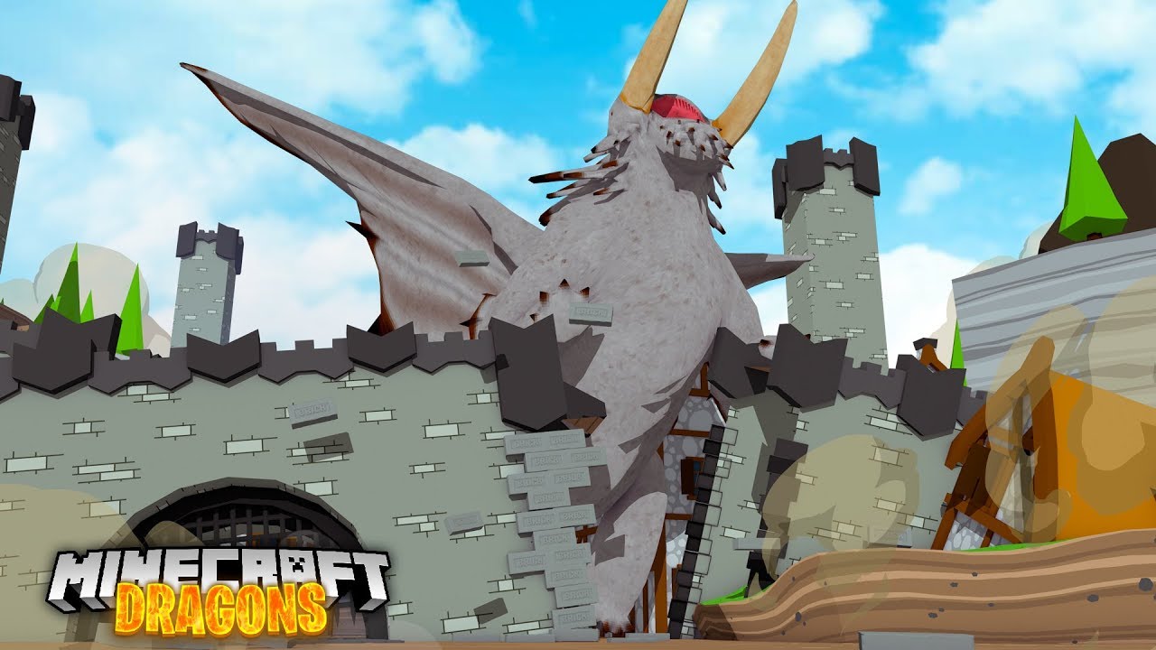 DRAGON CASTLE CRUSHERS! - Minecraft Dragons S2 - YouTube