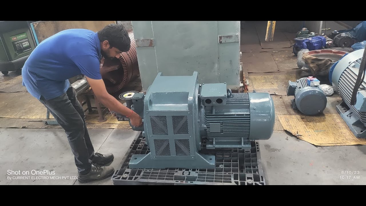 Eddy Current Drive Motor Service - YouTube