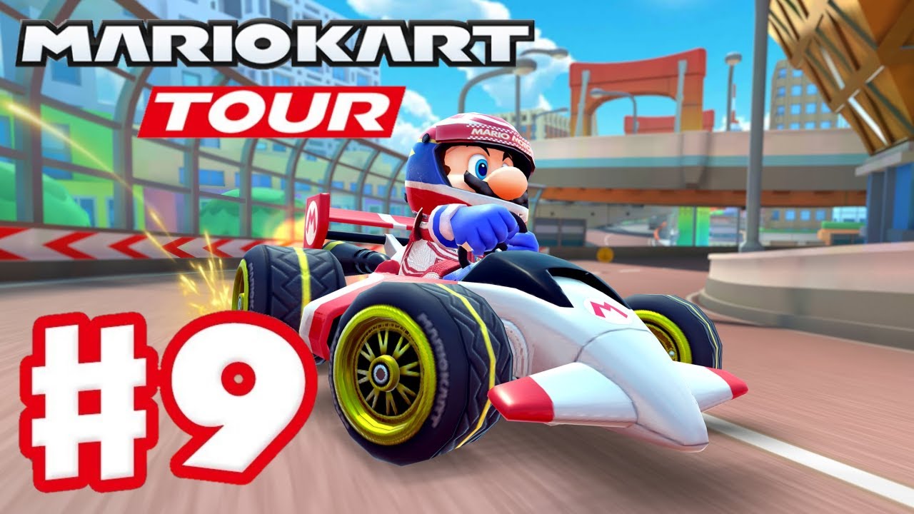 Racing Mario! / Mario Kart Tour / Ninja Tour / Gameplay Part 9 / Mii ...