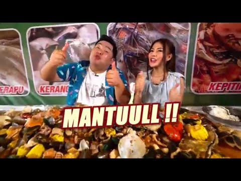 Kenta dan Novi Aurellya Kulineran di Kerang Baskom Seafood | ENAKNYA MANTUL