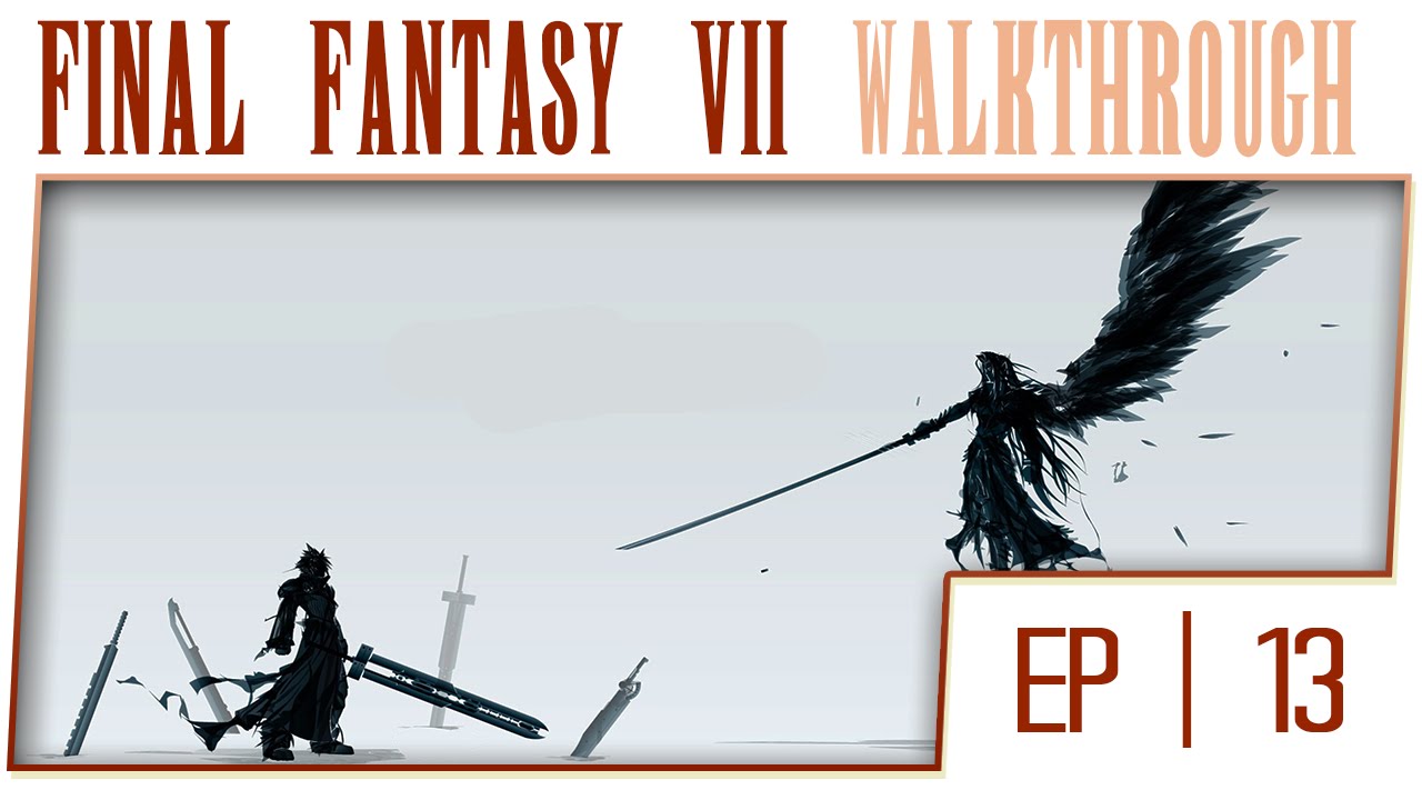 Final Fantasy 7 HD Remaster - Part 13 [Boss: Heli Gunner + Motor Ball ...