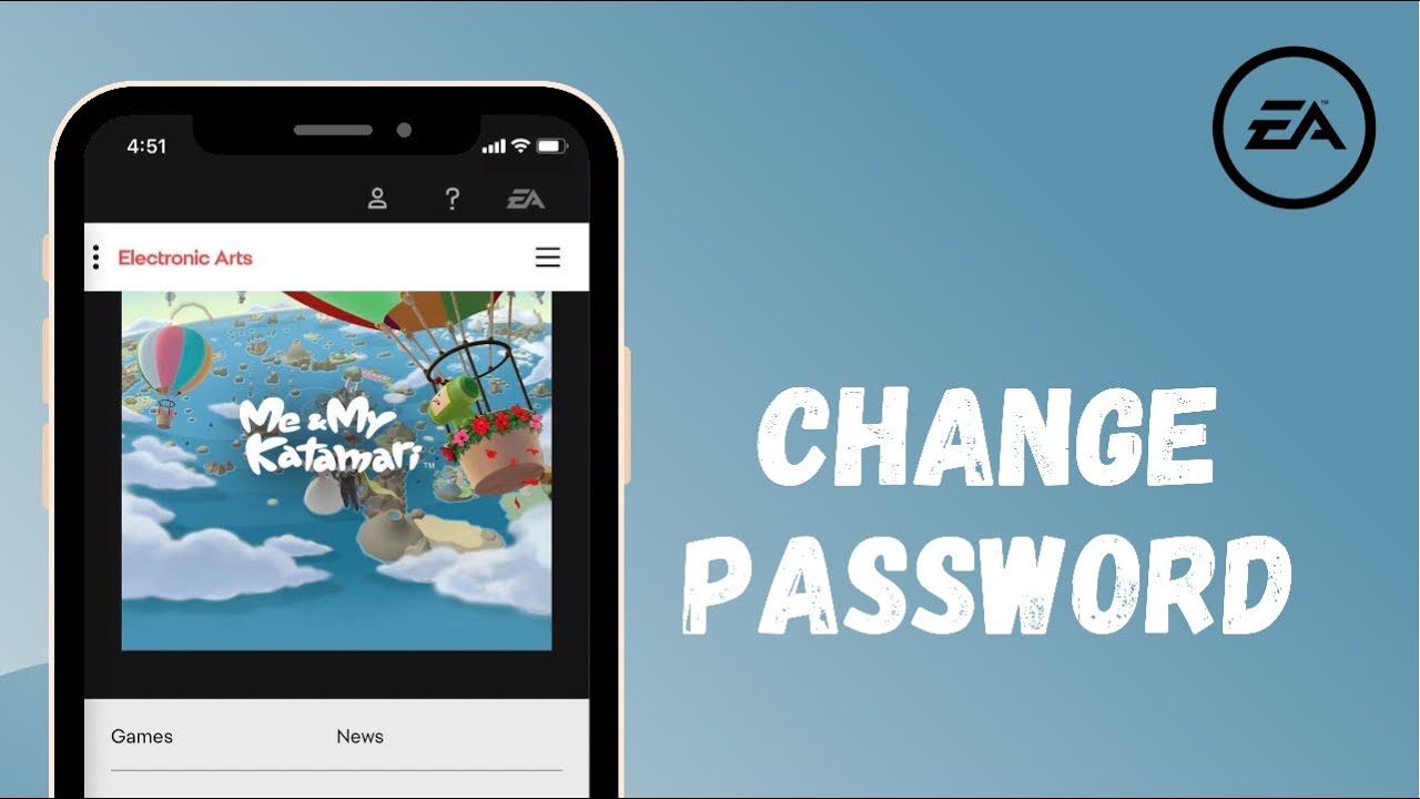 How to Change your Password for EA Account | 2021 - YouTube