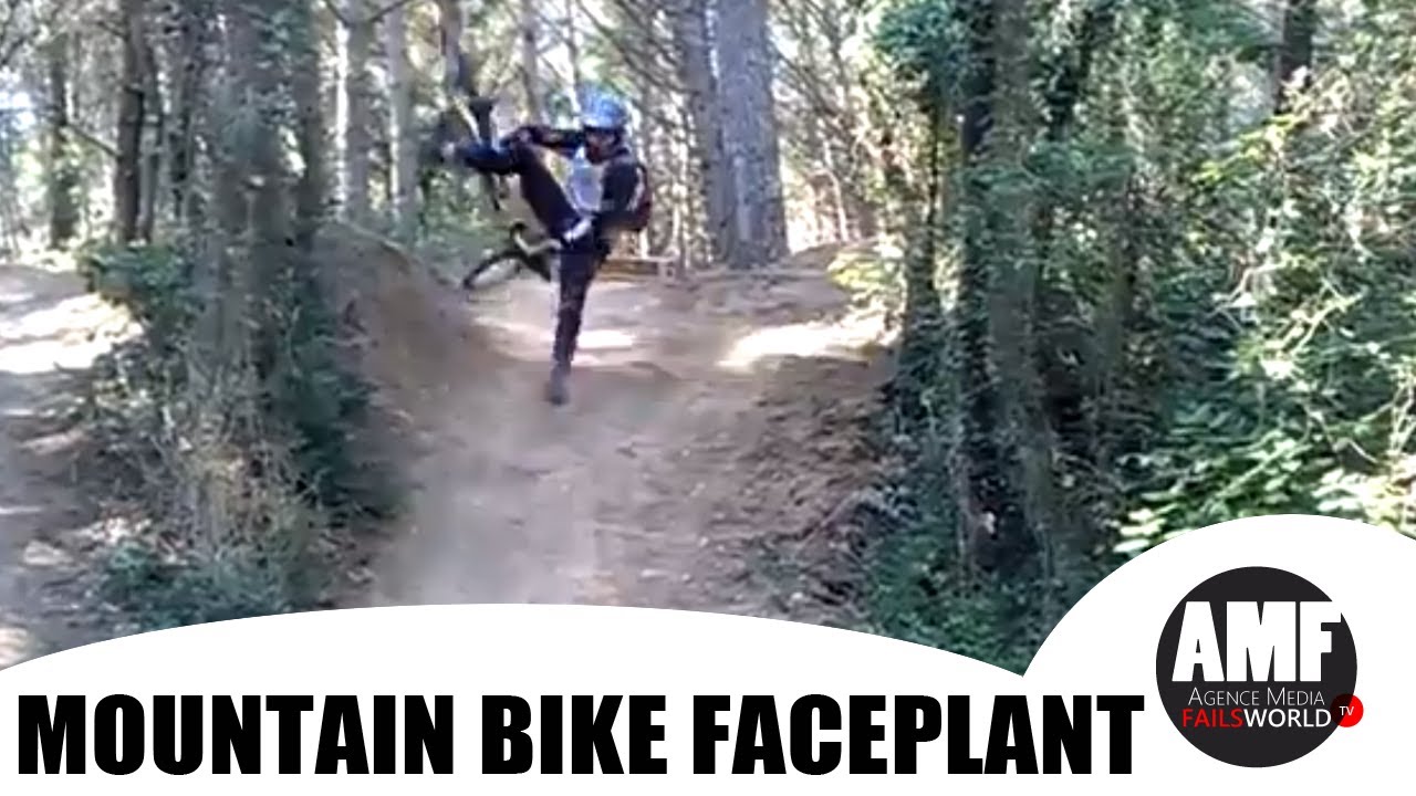 Mountain Bike Faceplant - Fails World - YouTube
