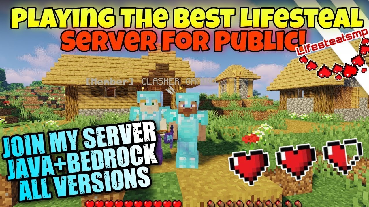24/7 Joinable Smp For Public (All Version) Java & PE || Join Now - YouTube