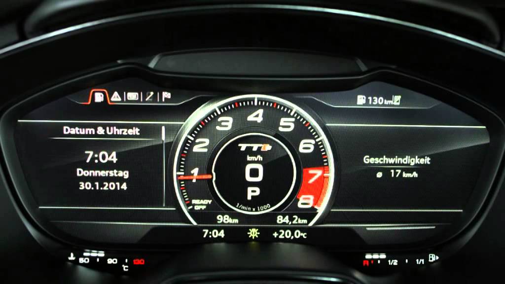 2014 Audi TTS MMI Display - YouTube