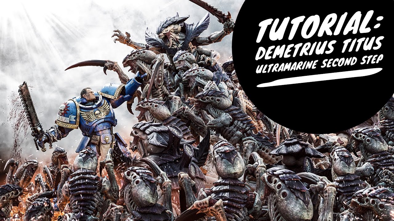 TUTORIAL: Demetrius Titus - Ultramarines - Space Marine #spacemarines2 ...