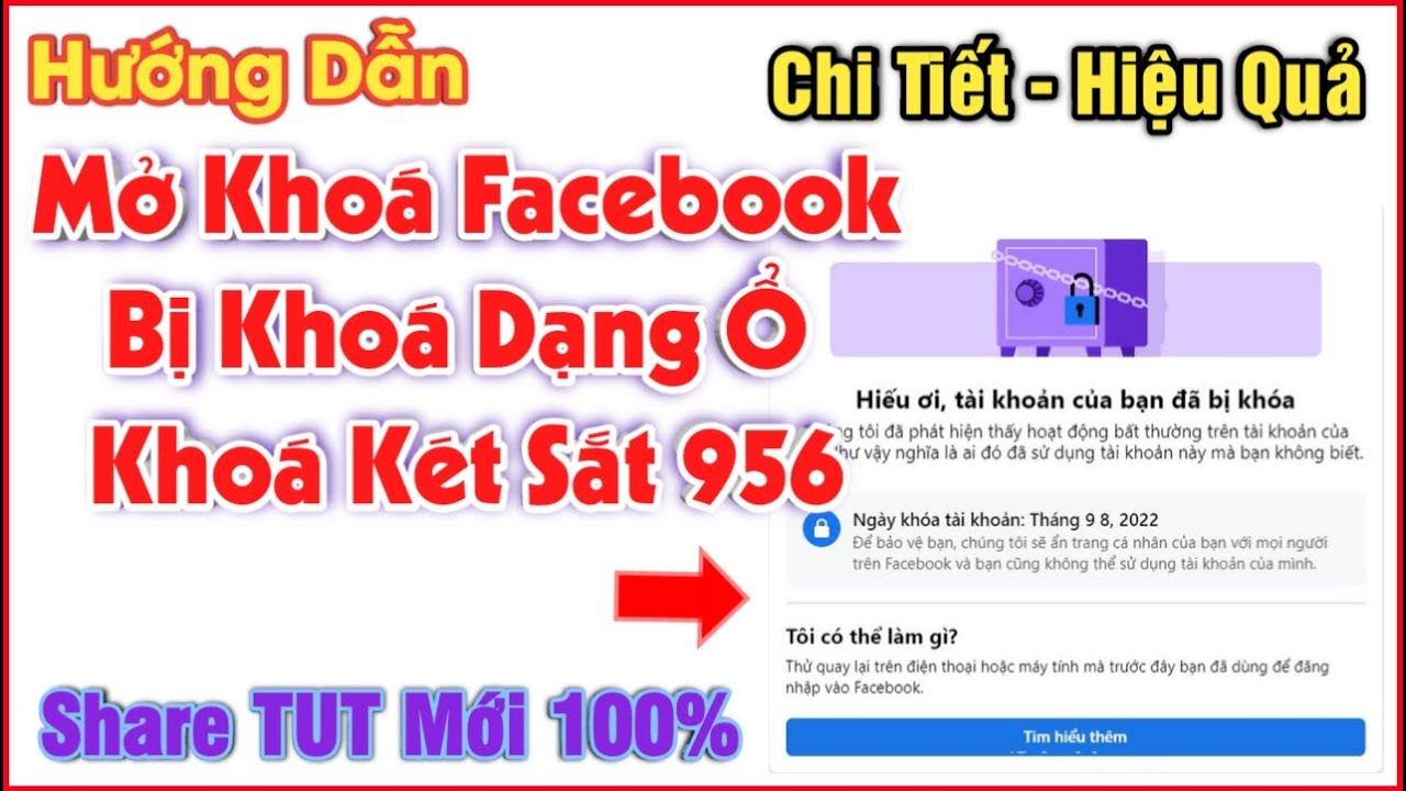 Cách Mở Khóa Facebook Bị Khóa 956 - Mở Khóa Facebook Bị Dạng Ổ Khóa Két ...