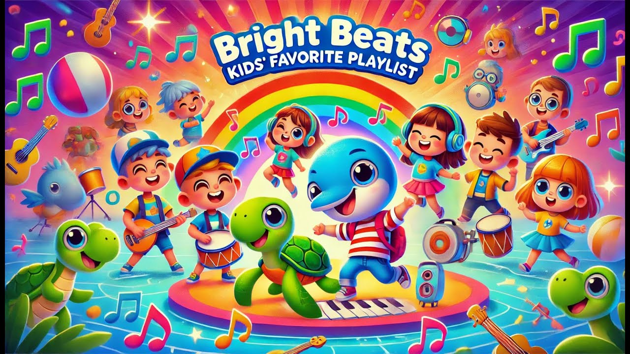 Bright Beats: Kids’ Favorite Playlist | Nursery Rhymes - YouTube
