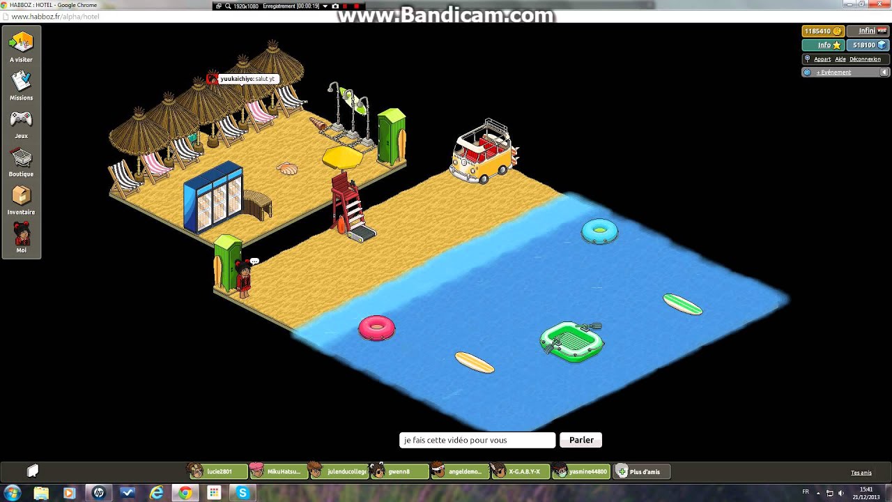 habboz alpha presente la plage ! - YouTube