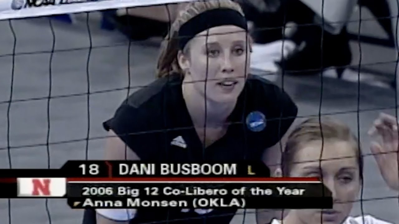 Dani Busboom Kelly highlights as Nebraska volleyball libero in 2006 ...