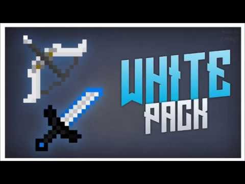 1.8+ EPIC Minecraft PvP Texture Pack White UHC Default Edit | LOW FIRE ...