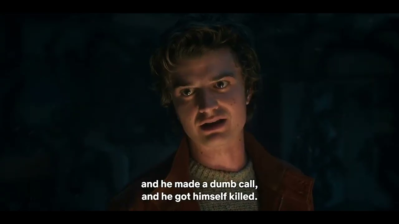 Steve and Dustin Fight (Stranger Things Season 5 Volume 2) - YouTube
