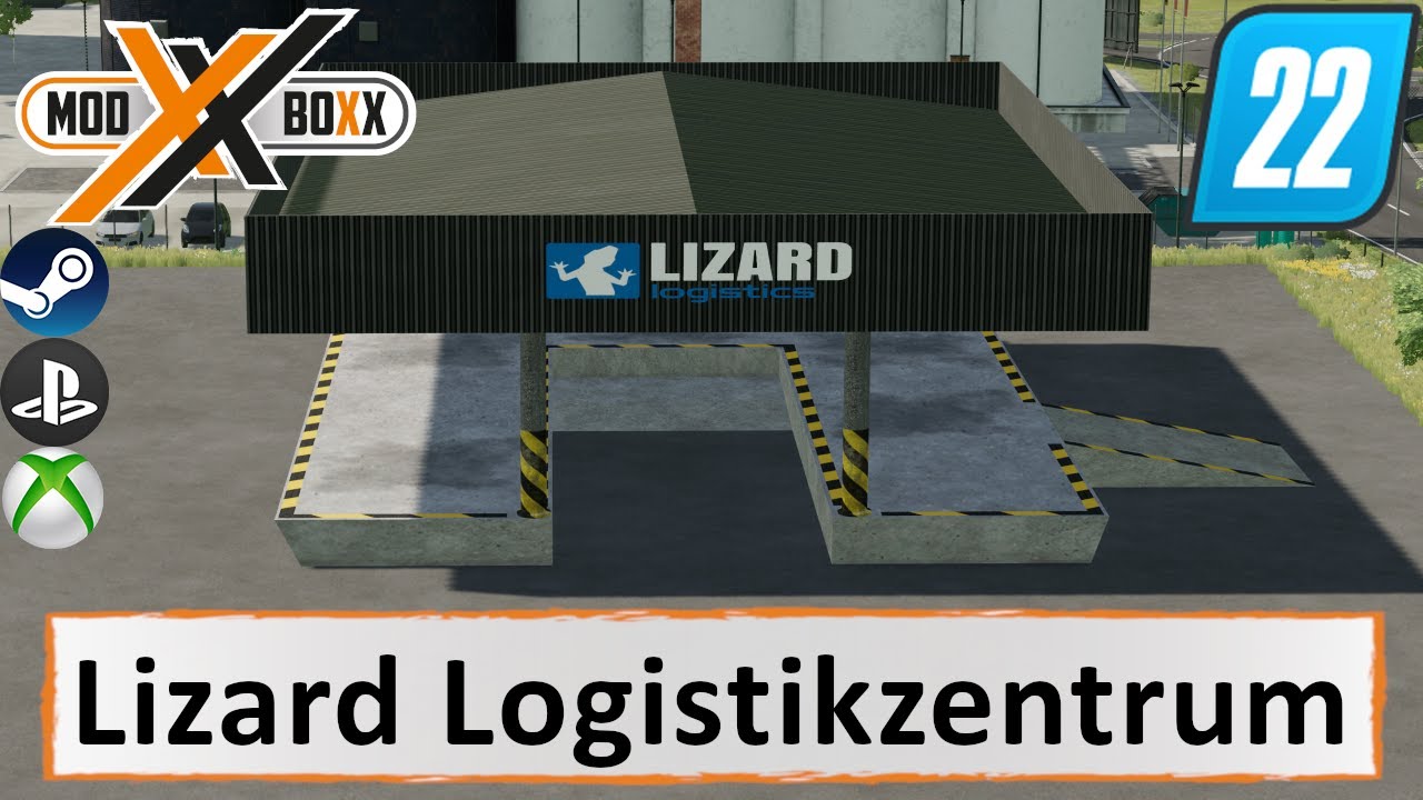 LS22 Mods | Lizard Logistikzentrum | Landwirtschafts Simulator 22 ...