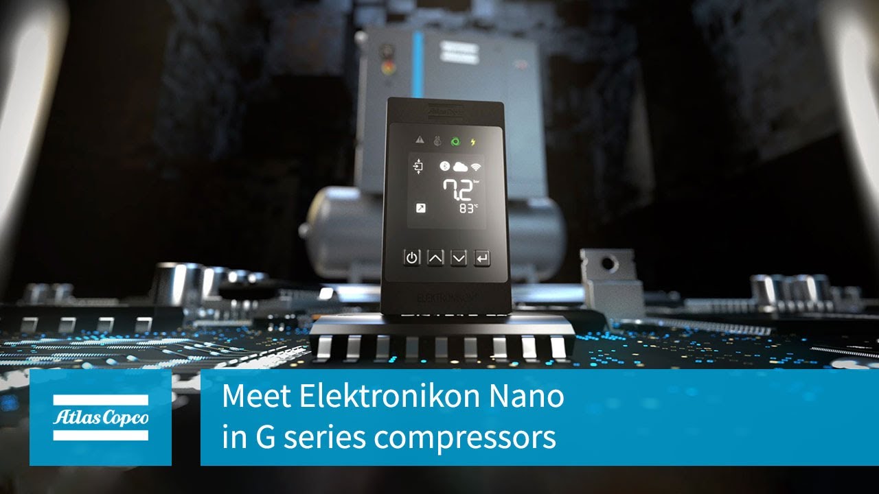 Atlas Copco | Meet Elektronikon Nano in G series compressors | Always ...