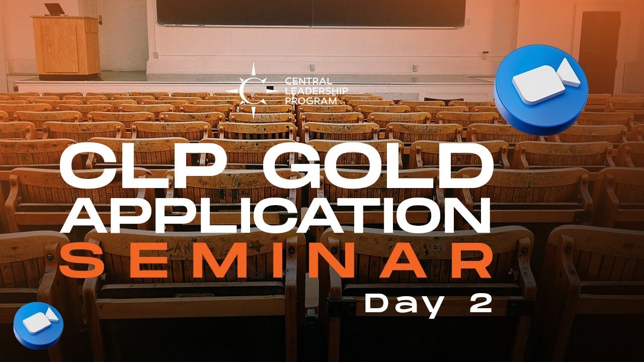 CLP Gold Application Seminar Day 2 - YouTube
