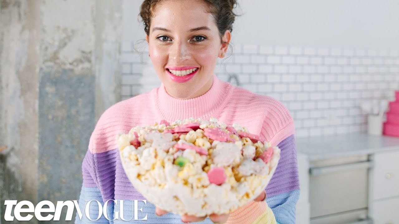 How to Make a Delectable, Edible Popcorn Bowl - YouTube