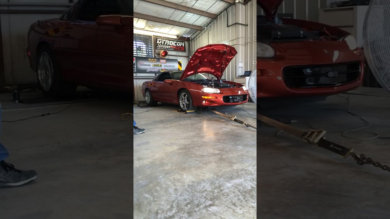 All motor ls1 hits the dyno - YouTube