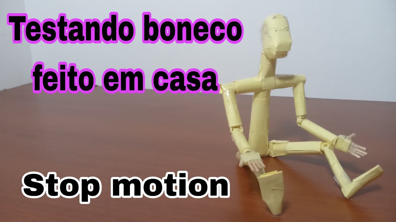 Bonecos Cara de Pau - Testando boneco feito em casa / Testing homemade ...