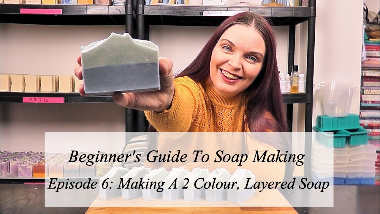 Beginners guide to cold process soap making: Episode 6 - Making a ...