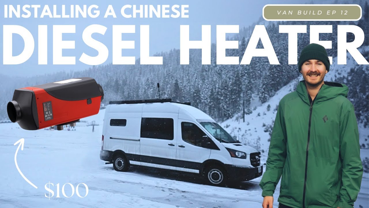 Van Build Heating System | Installing a Diesel Heater in a Van - YouTube