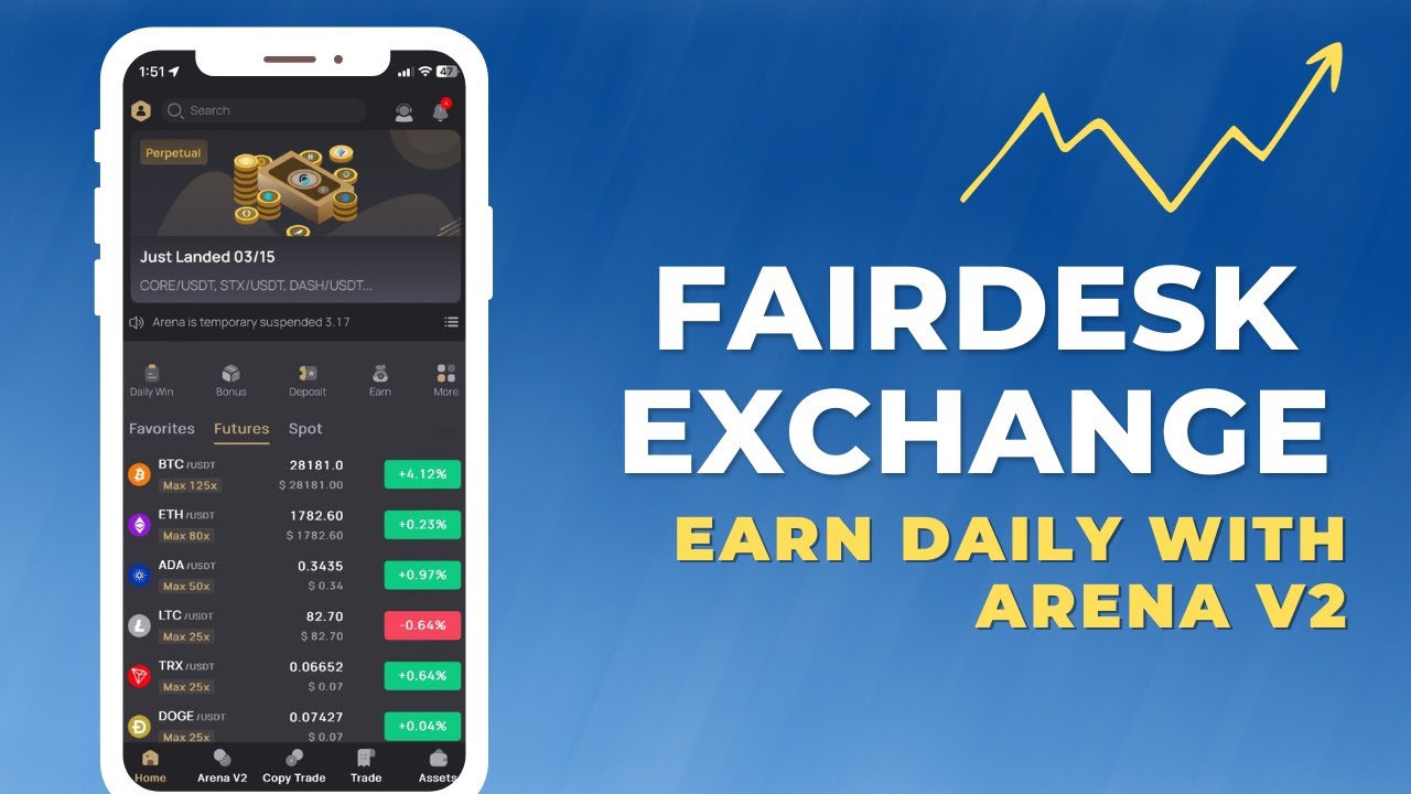 Fairdesk Exchange | How To Earn with ARENA V2 🤑 - YouTube