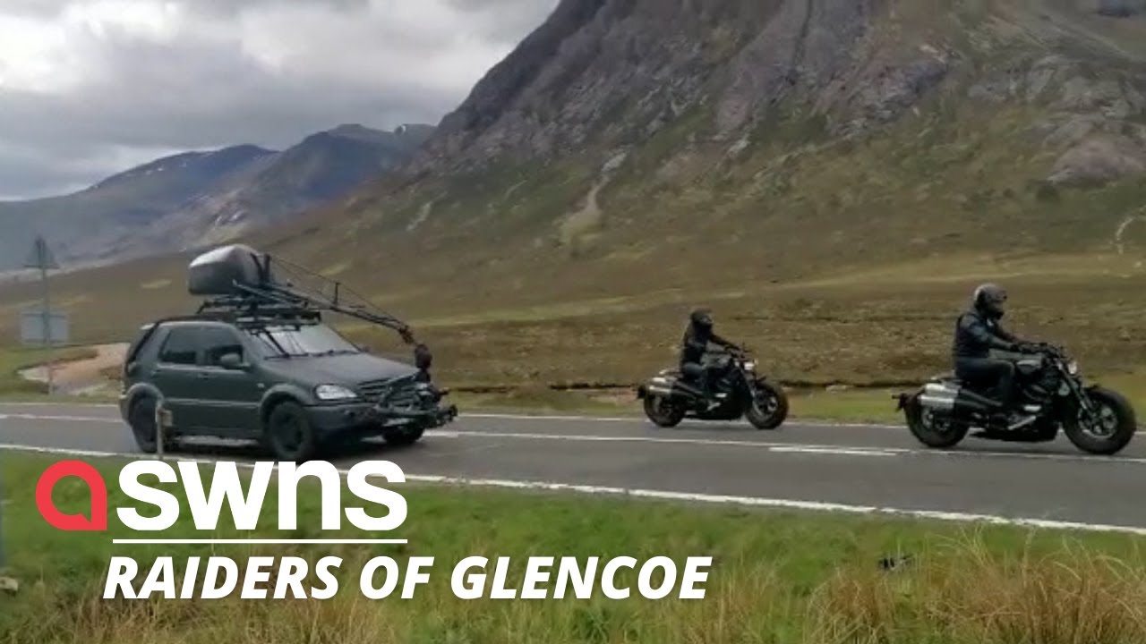 Indiana Jones movie crew spotted filming a high speed motorbike chase ...