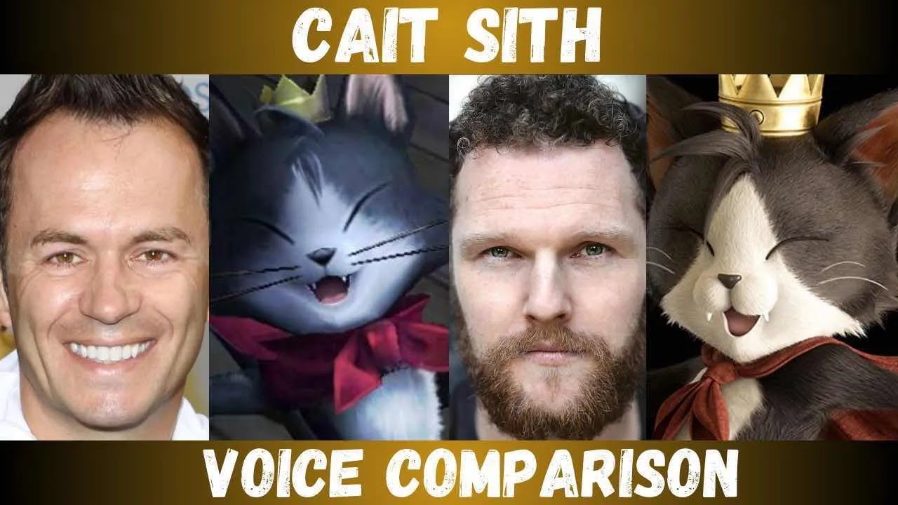 Voice Comparison Cait Sith #finalfantasy #ff7r #ff7rebirth - YouTube