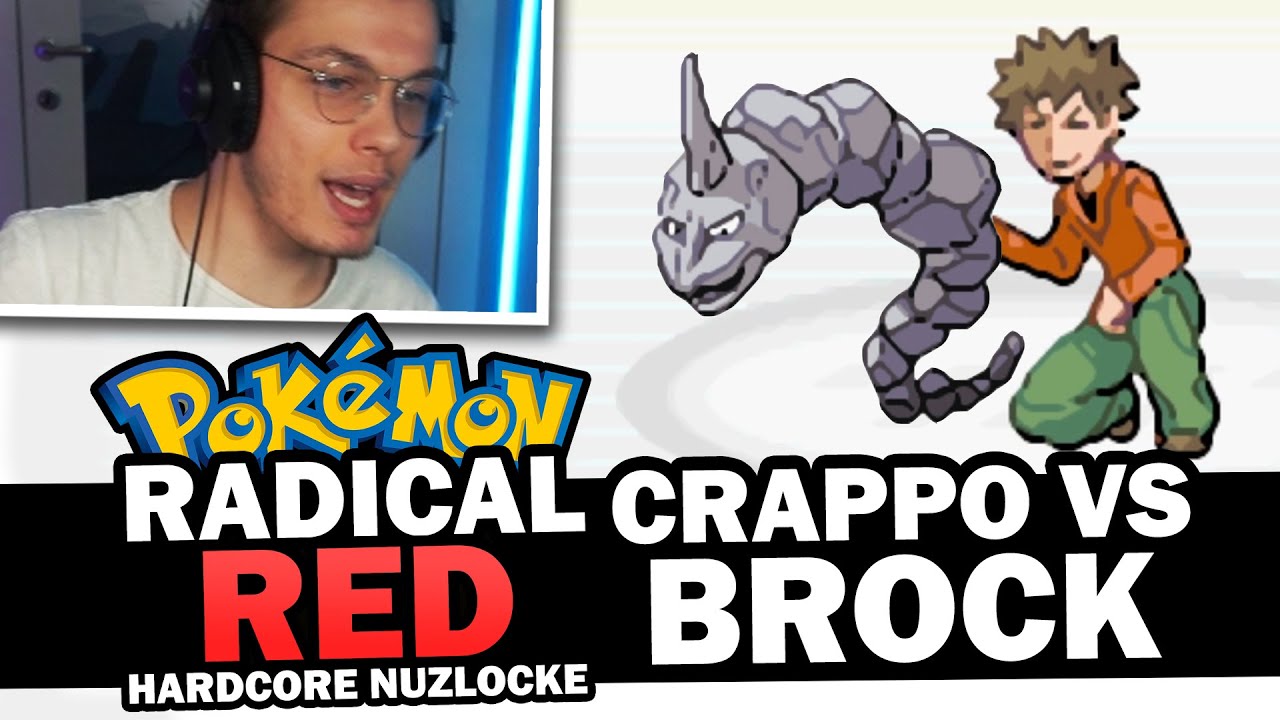 VS BROCK su POKÉMON RADICAL RED - HARDCORE NUZLOCKE - YouTube
