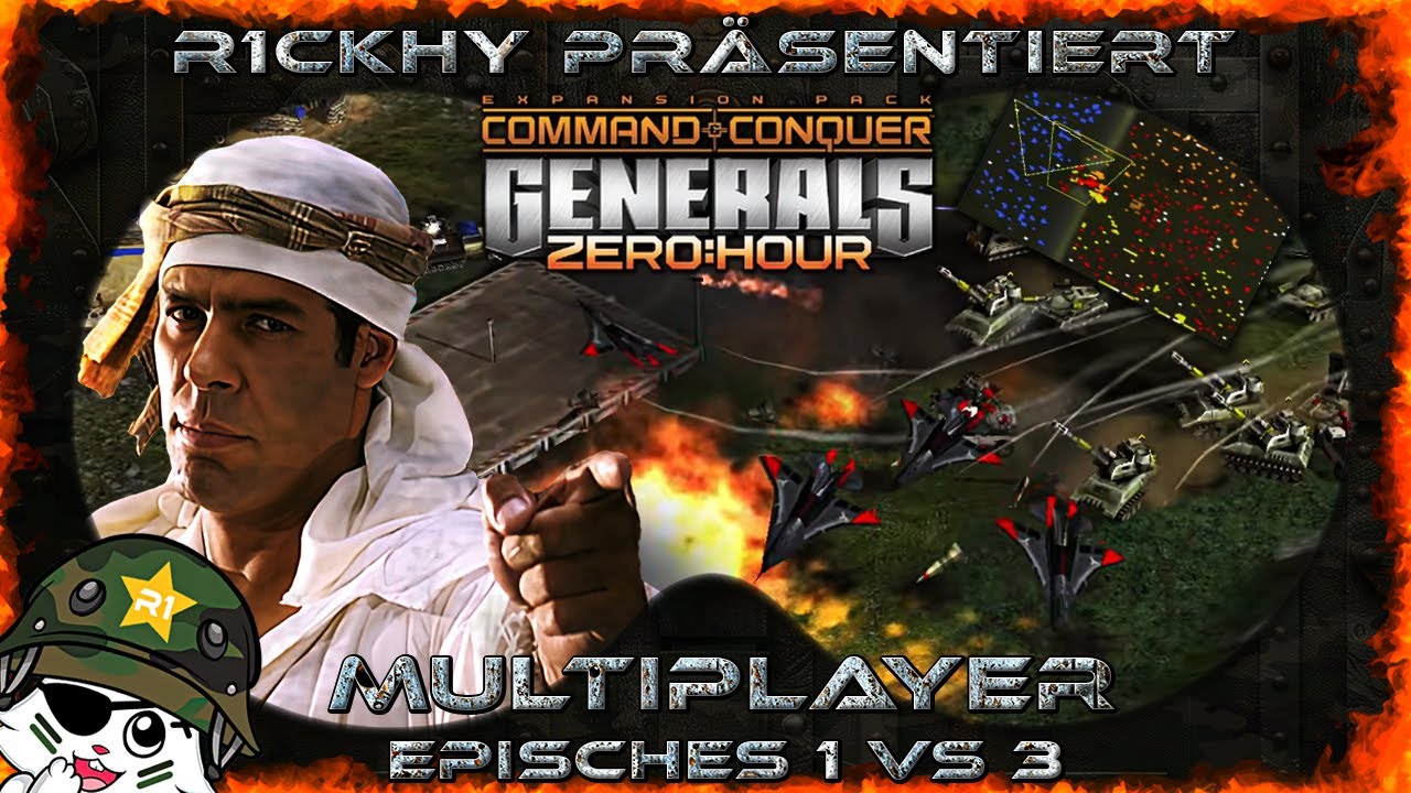 1vs3 Multiplayer - Viking,Varenox, R1 VS Mohammad 📢 Command & Conquer ...