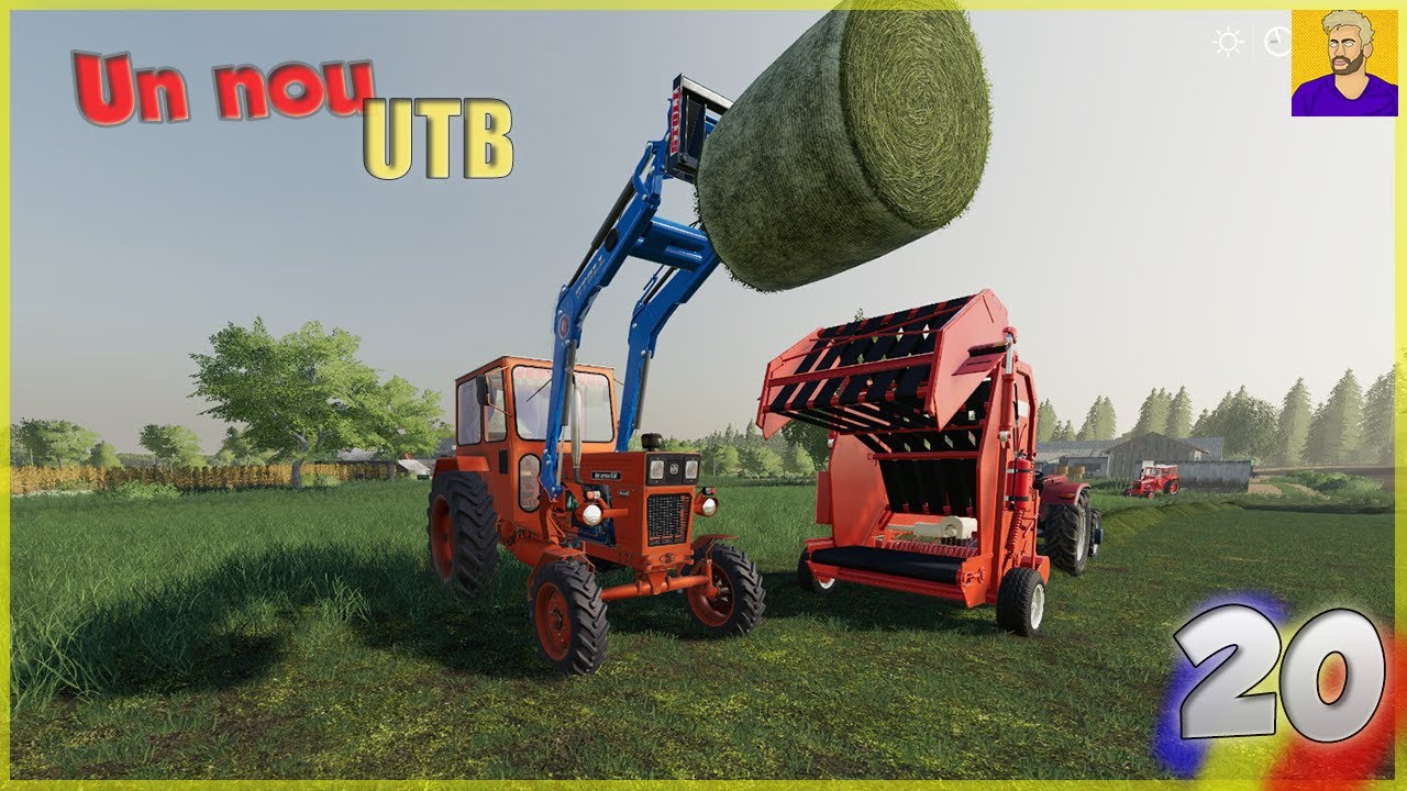 UTB cu incarcator frontal ! -FS 19 | Ep.20 (utilaje romanesti) - YouTube