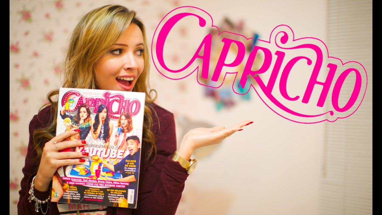 MINHA SENSAÇÃO DE ME VER NA CAPA DA CAPRICHO - YouTube