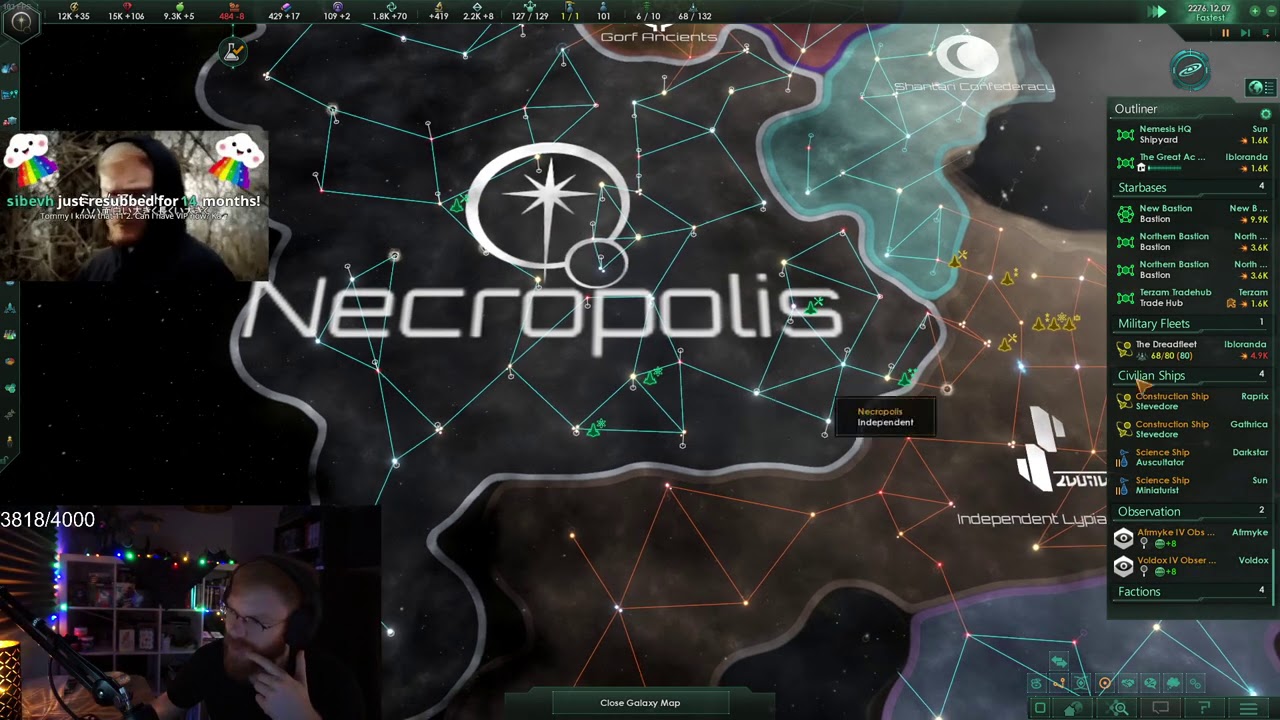 TommyKay Plays Stellaris (Necroids of Necropolis) - Part 2 - YouTube