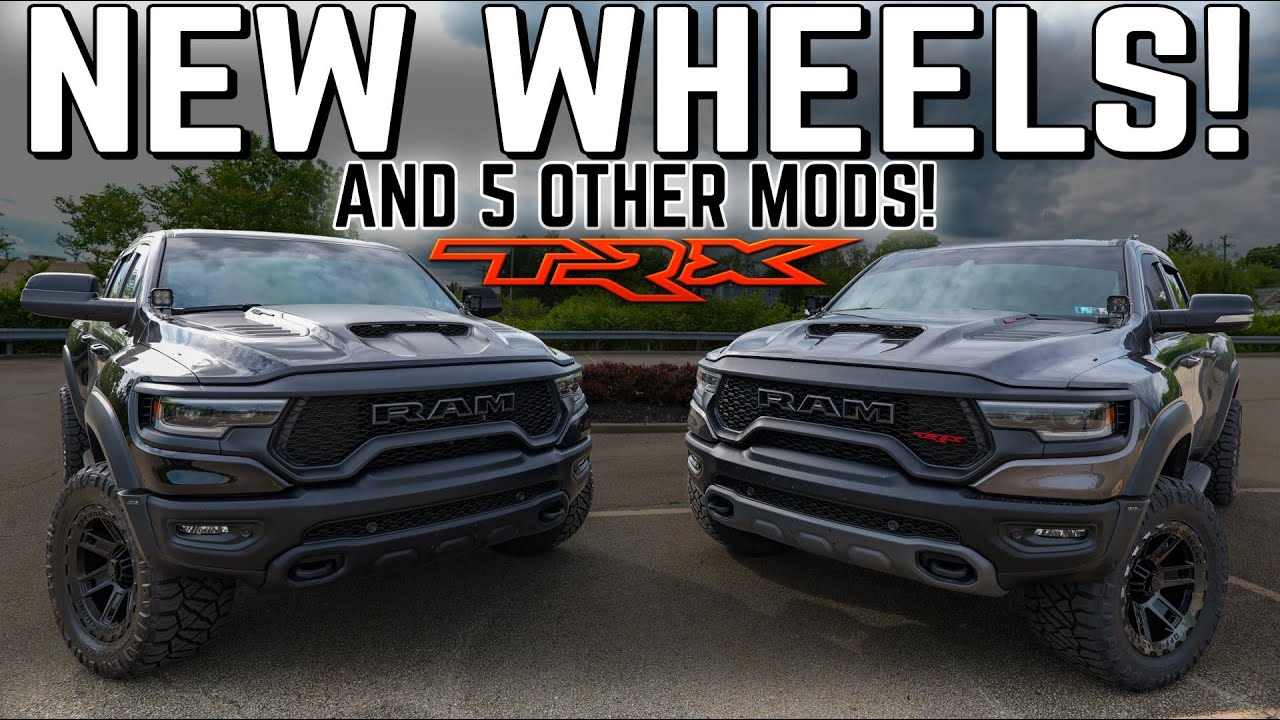 MUST HAVE RAM TRX upgrades: Carbon Fiber, New Wheels, and MORE! - YouTube
